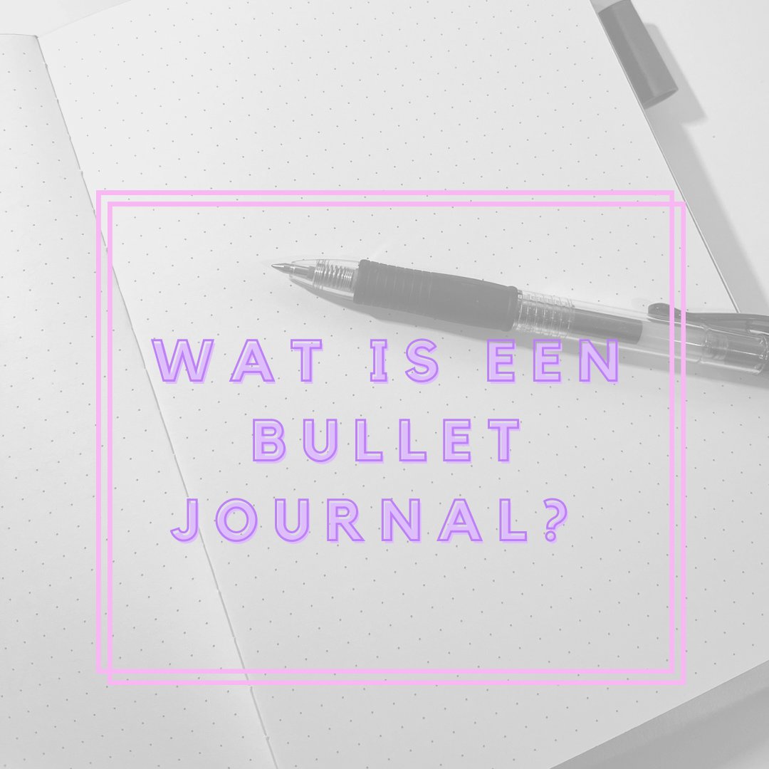 Wat is een bullet journal? - Bujo Boutique